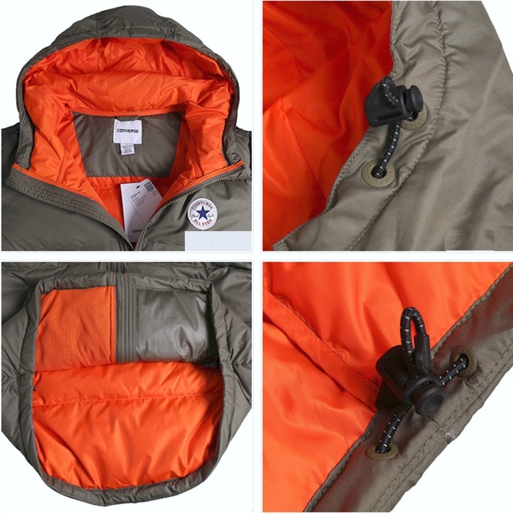 Converse | Jackets & Coats | Converse Mens Lightweight Core Down Puffer ...